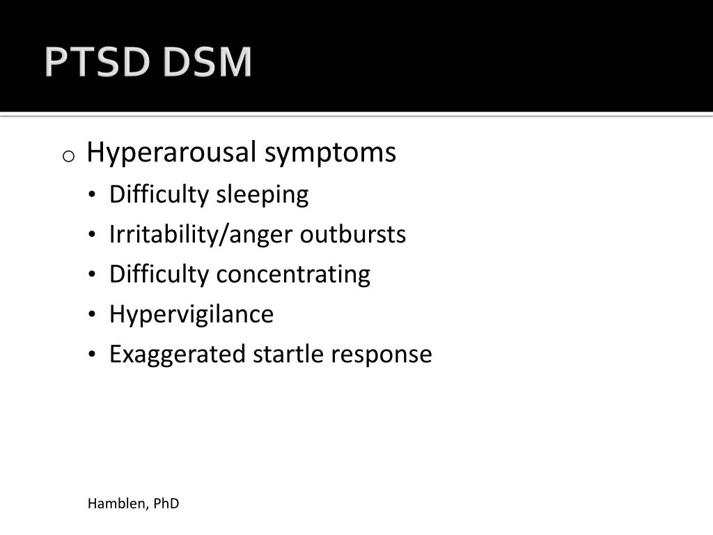 PPT - Perioperative Anesthesia for Patients with Post-Traumatic Stress ...