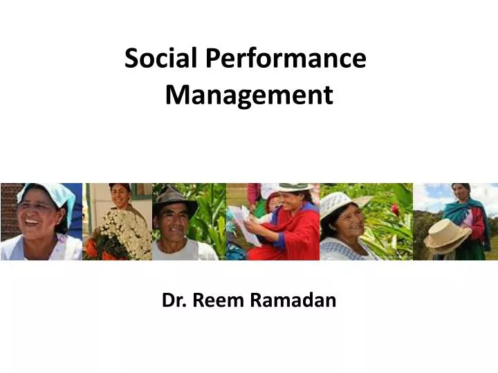 PPT - Social Performance Management PowerPoint Presentation, free ...