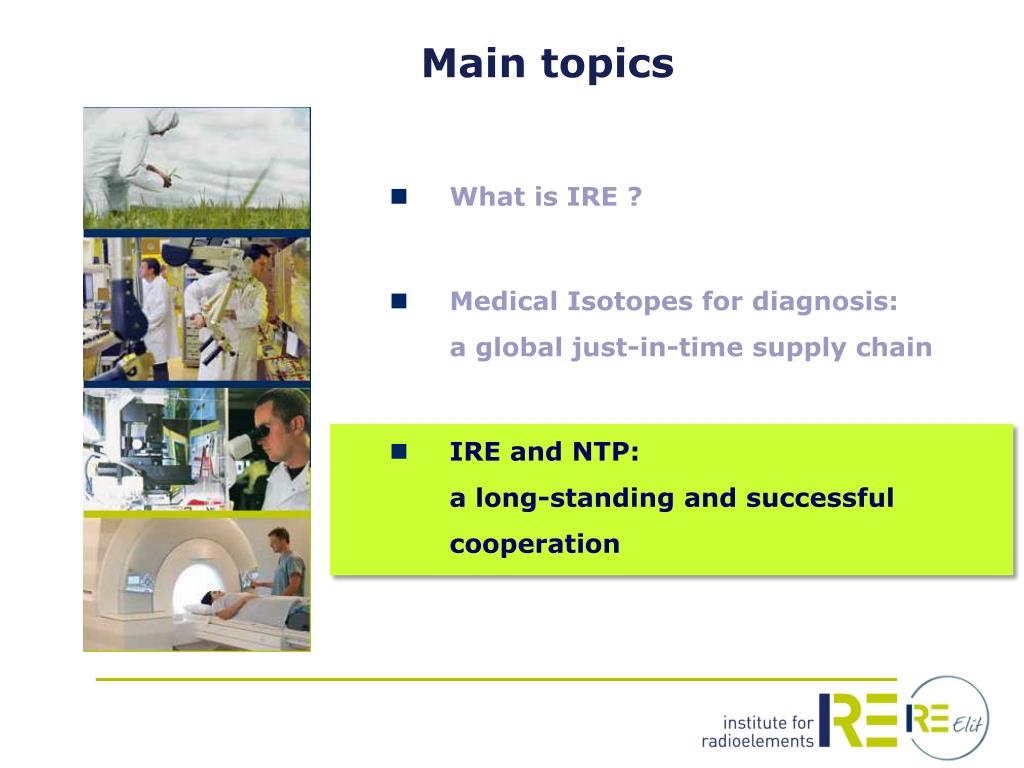 PPT - The role of IRE in Nuclear Medicine The success story of a ...