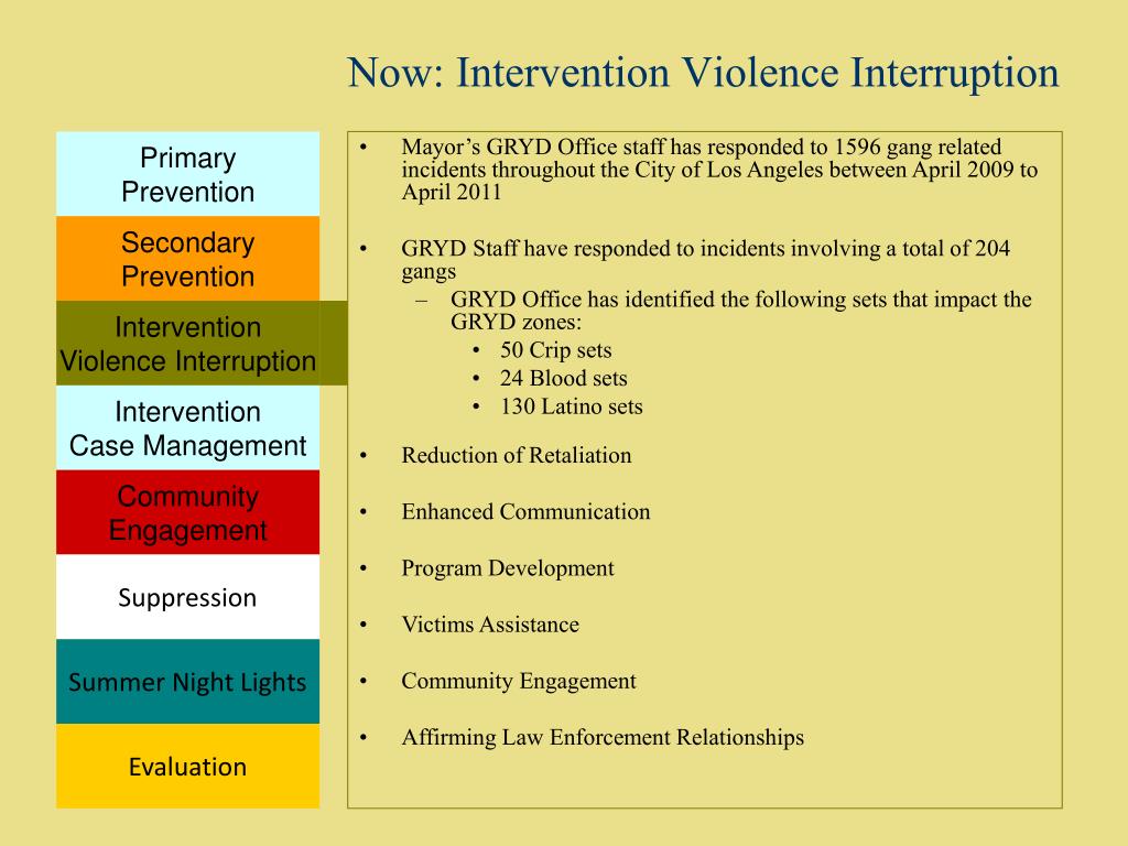 PPT - National Forum On Youth Violence Prevention PowerPoint ...