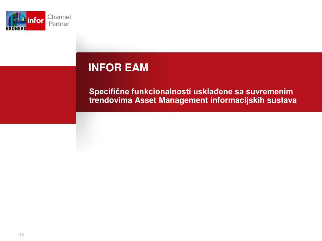 PPT - Infor EAM - informacijski sustav za podršku upravljanju održavanjem i Asset Management ...