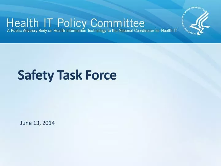 PPT - Safety Task Force PowerPoint Presentation, free download - ID:1568097