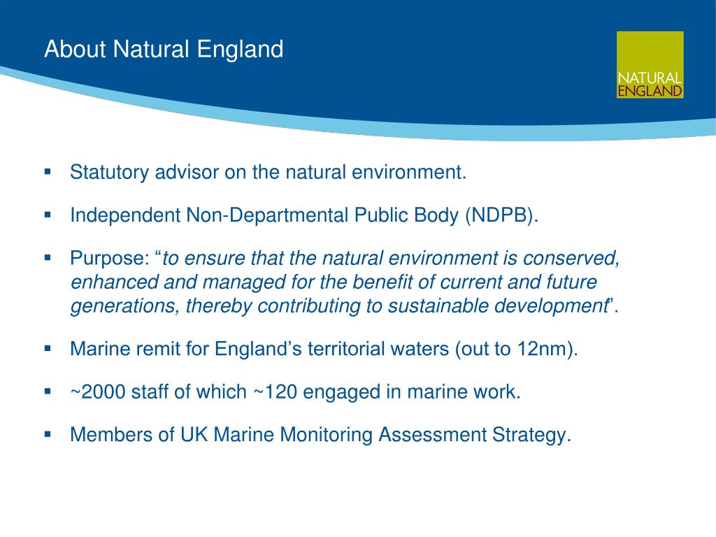 PPT - Natural England and MEDIN, Challenges and Achievements PowerPoint ...