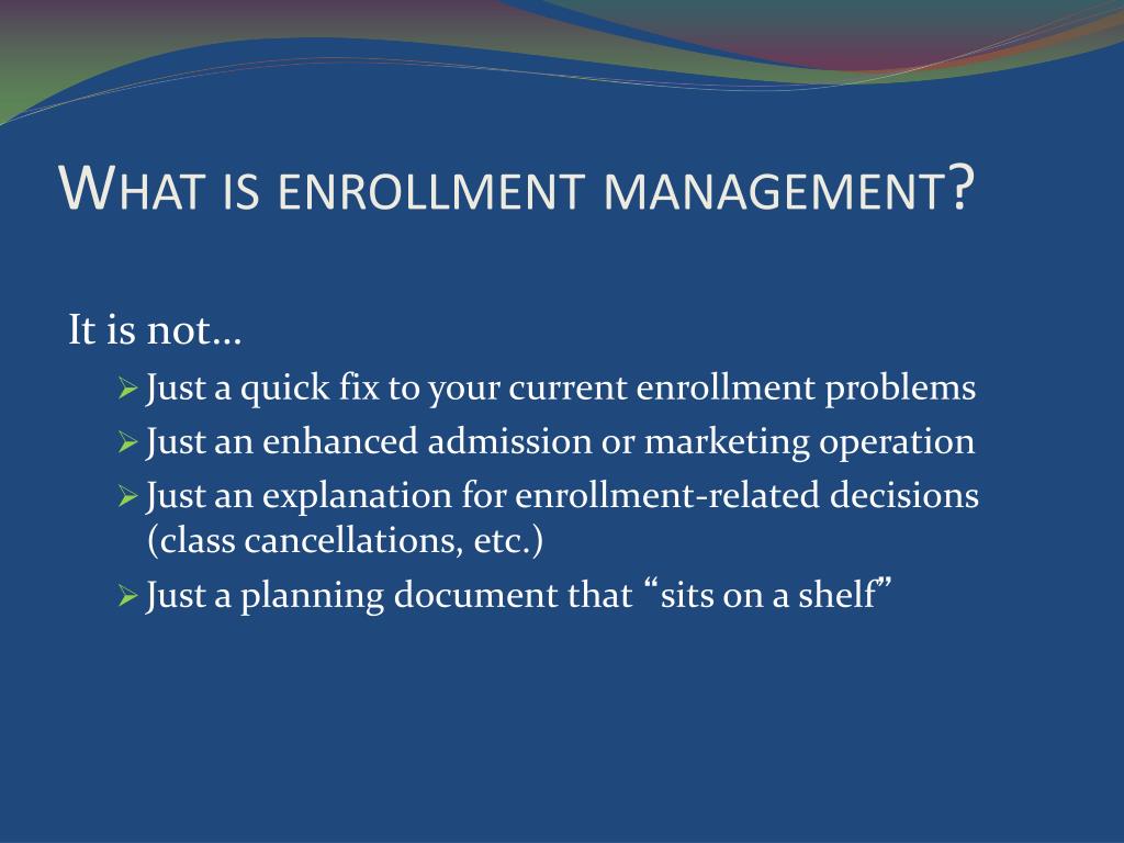 PPT - Enrollment Management CCCCIO “ 411” CIO Academy San Francisco ...