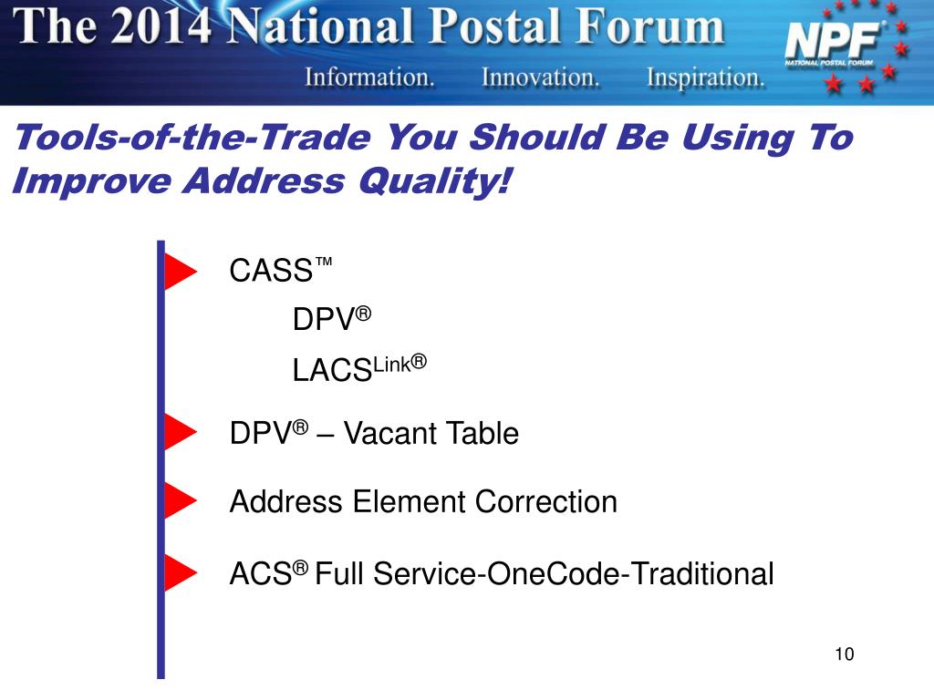 PPT - Managing UAA Mail from ALL Aspects National Postal Forum March 16 ...