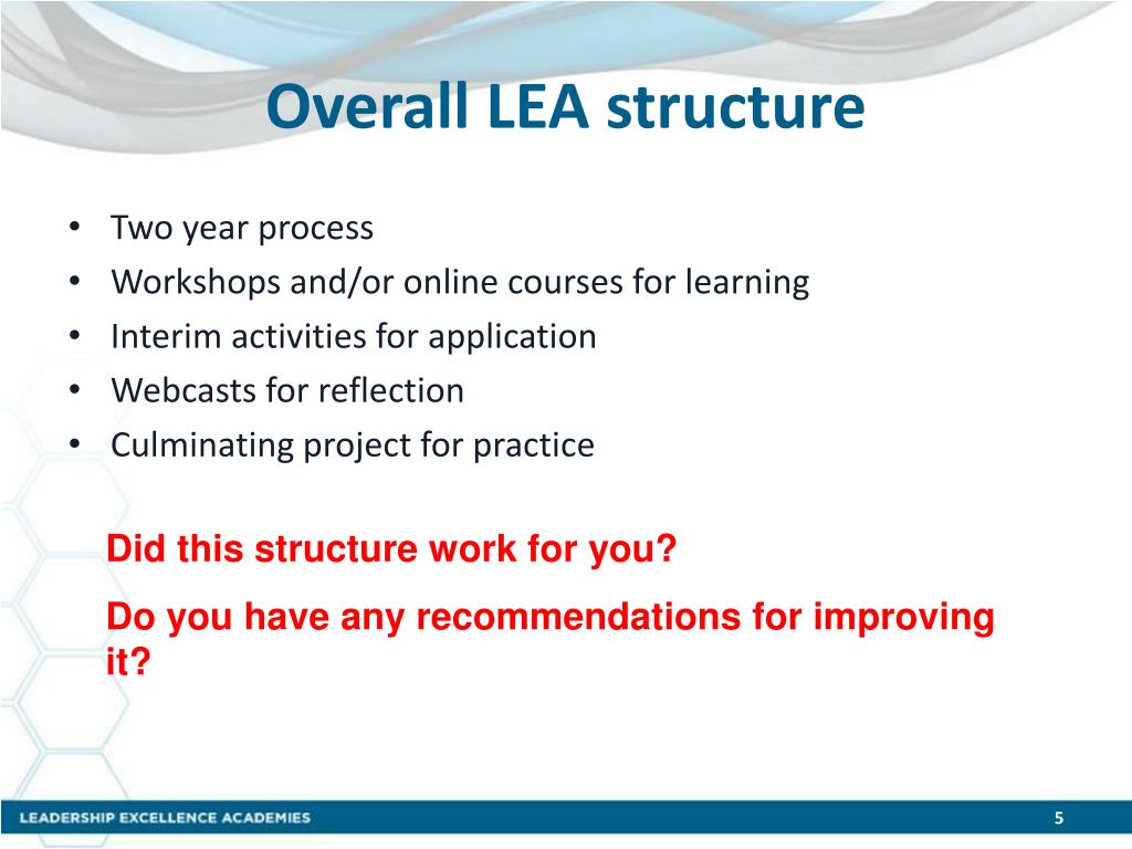 PPT - Leadership Excellence Academy Evaluation Webcast PowerPoint ...