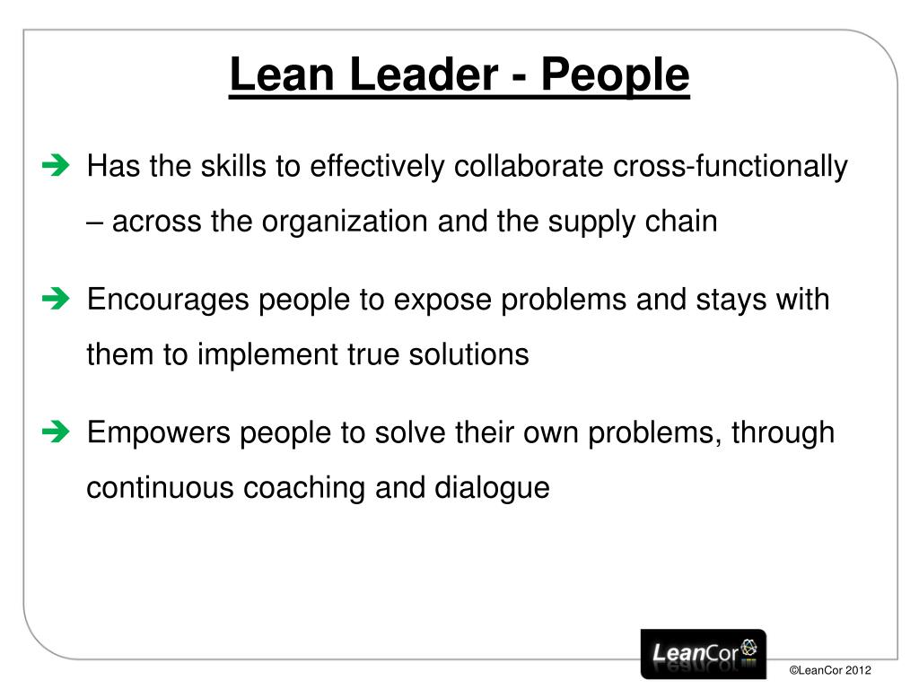 PPT - UK Supply Chain Forum Lean Leadership Robert Martichenko ...