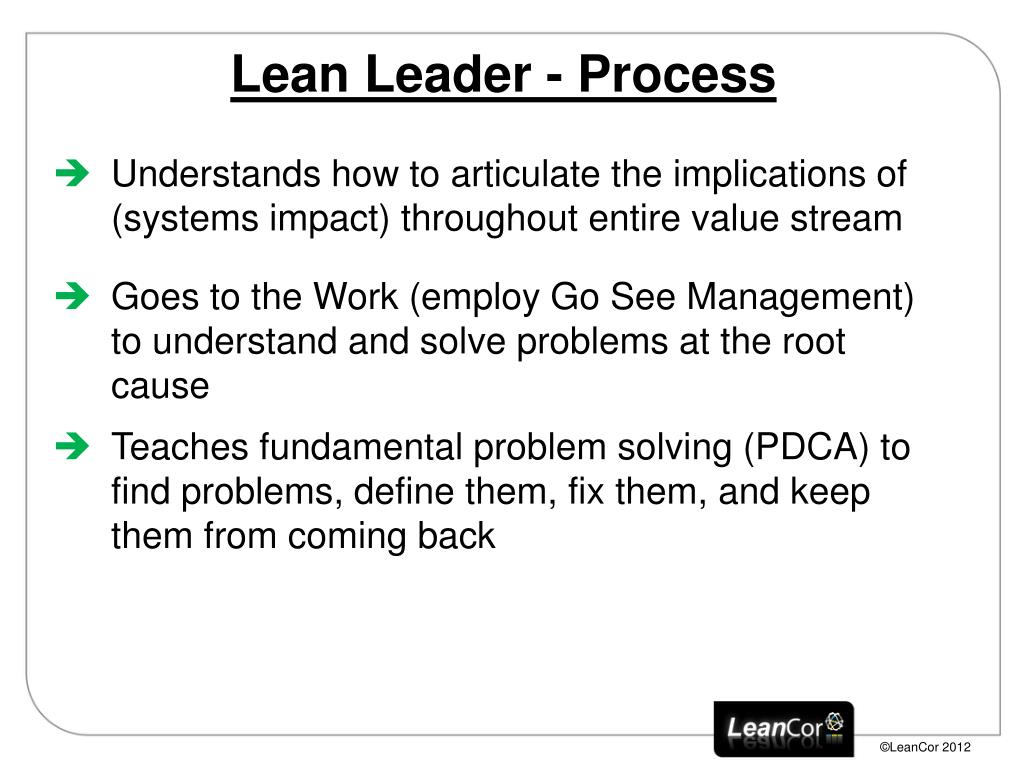 PPT - UK Supply Chain Forum Lean Leadership Robert Martichenko ...