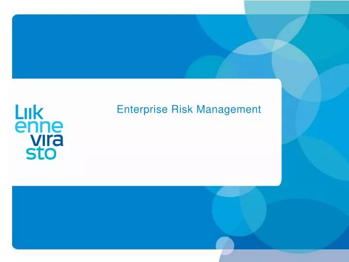 PPT - Enterprise Risk Management PowerPoint Presentation, free download ...