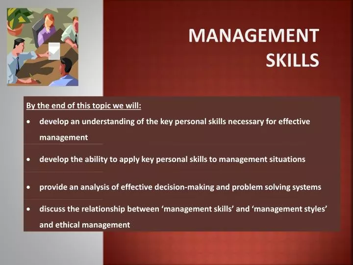 PPT - Management Skills PowerPoint Presentation, free download - ID:1569772