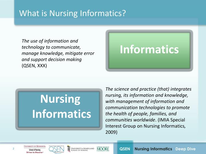 PPT - Nursing, Information and Computer Science: Building Blocks of ...