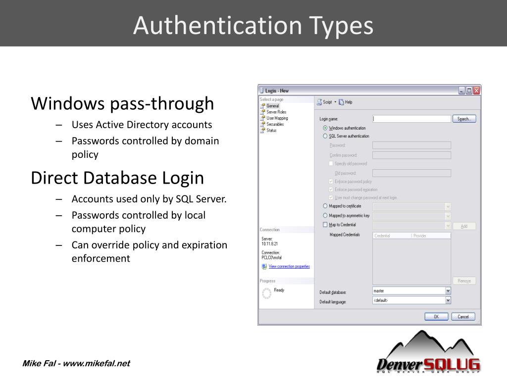 Ppt Sql Server Security Granting Controlling And Auditing Database Access Powerpoint