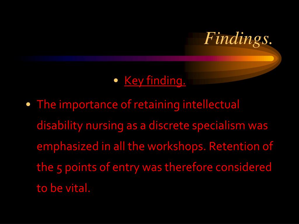 PPT - The views of Registered Intellectual Disability Nurses’ regarding ...