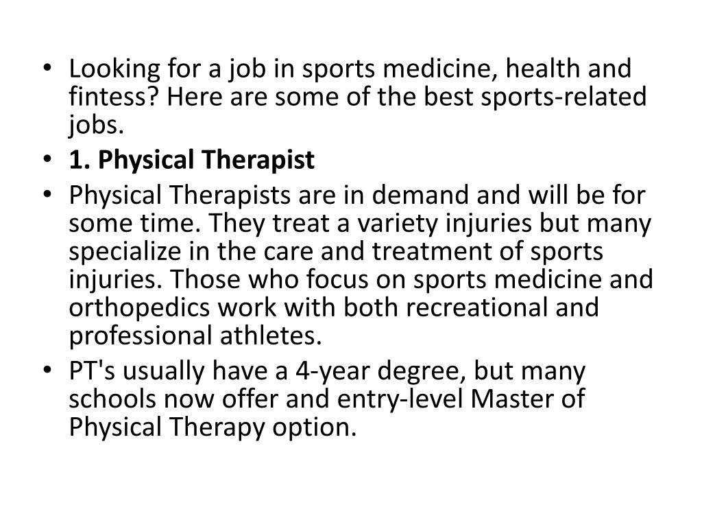 PPT - What is Sports Medicine? PowerPoint Presentation, free download ...