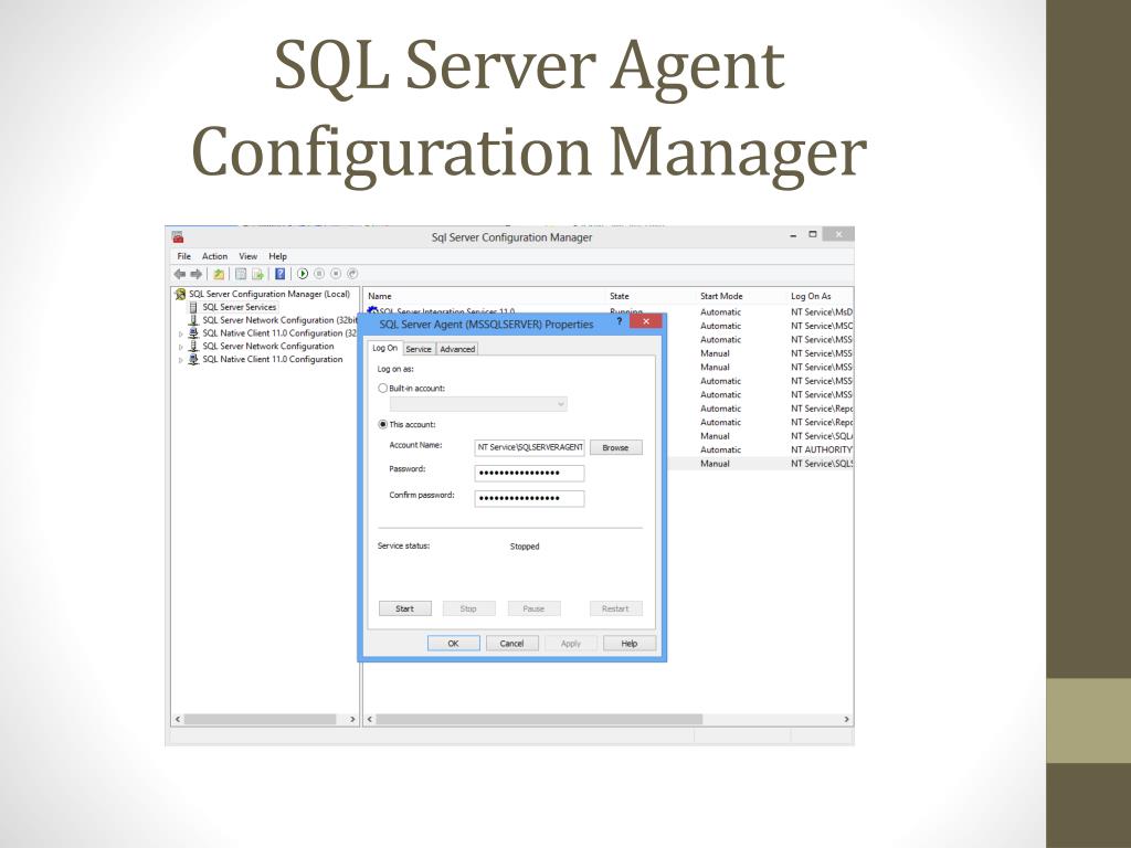 PPT - SQL Server Agent PowerPoint Presentation, free download - ID:1570207 PPT - SQL Server Agent PowerPoint Presentation, free download - ID:1570207