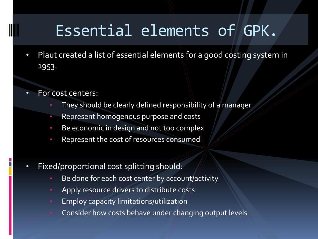 PPT - Grenzplankostenrechnung : GPK (German Cost Accounting) PowerPoint ...