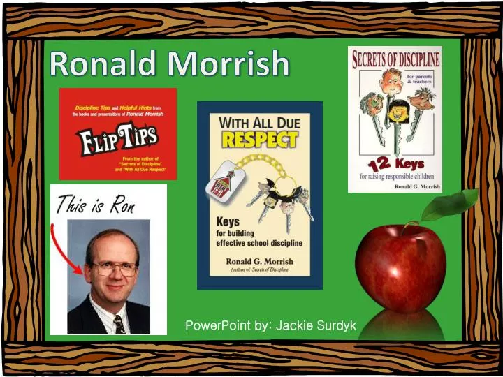 PPT - Ronald Morrish PowerPoint Presentation, free download - ID:1570490