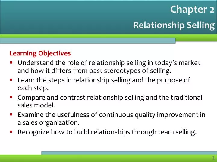 PPT - Relationship Selling PowerPoint Presentation, free download - ID ...