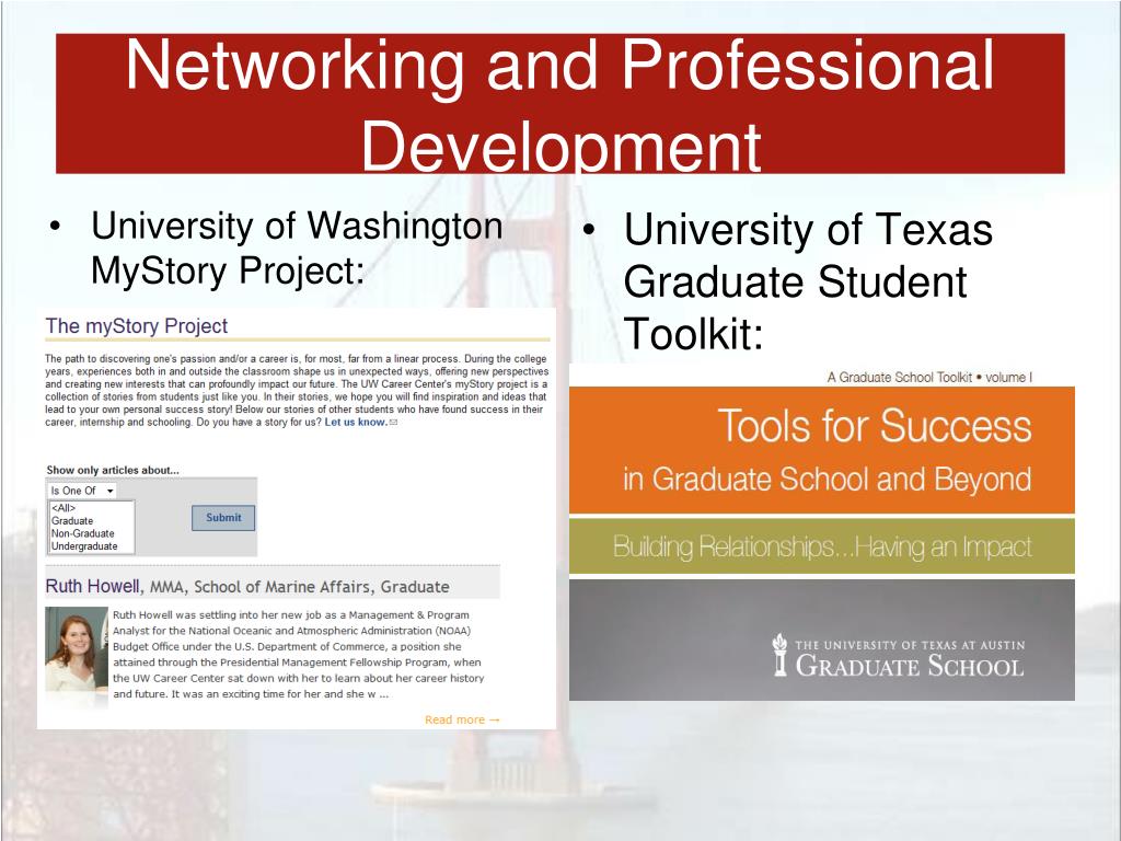 PPT - Meeting the Career Development Needs of Graduate Students ...