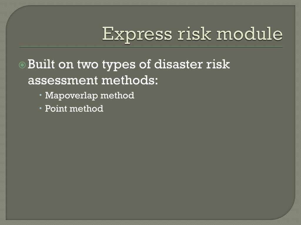 PPT - Development of a Mechanism for Typhoon- and Flood-risk Assessment ...