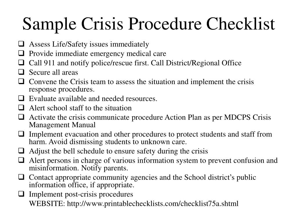 PPT - Crisis Management Team Meeting September 29, 2011 8am PowerPoint ...