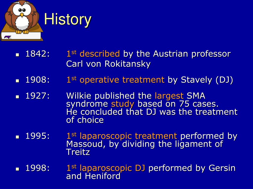 PPT - Superior Mesenteric Artery (SMA) Syndrome PowerPoint Presentation ...