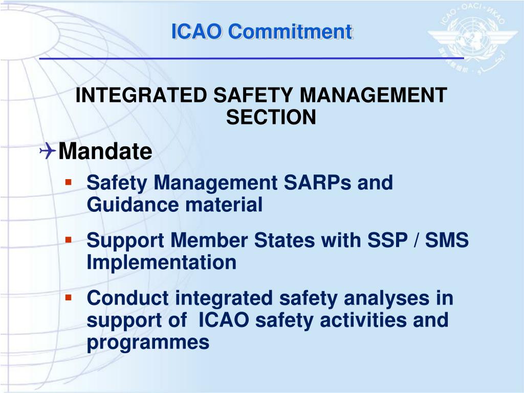 PPT - Safety Management Situation Report J OHN I LLSON Chief ...