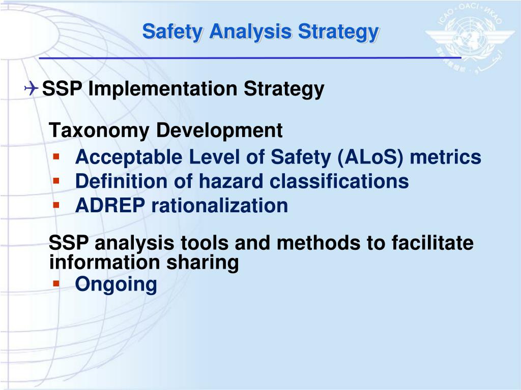 PPT - Safety Management Situation Report J OHN I LLSON Chief ...