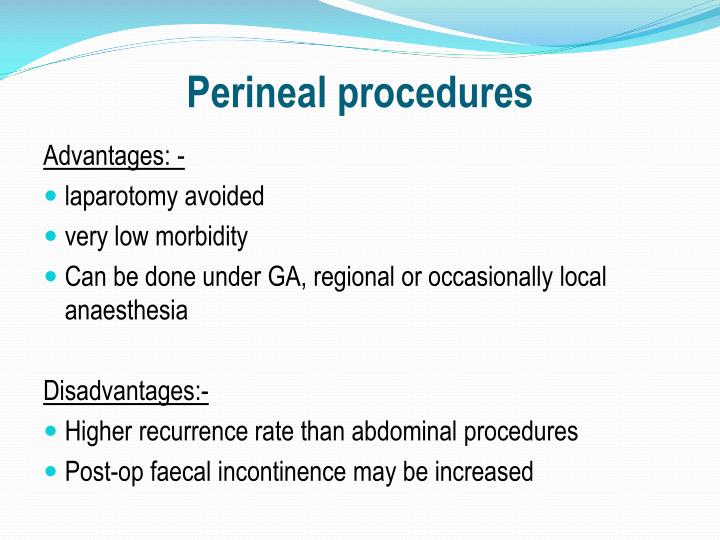 PPT - Rectal prolapse & its laparoscopic management - a video ...