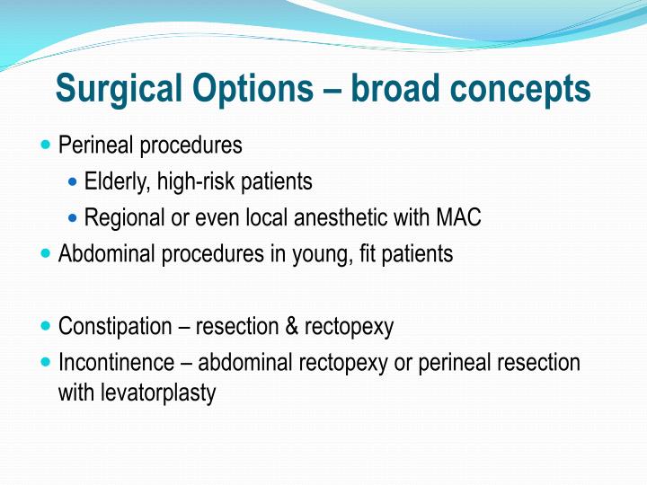 PPT - Rectal prolapse & its laparoscopic management - a video ...