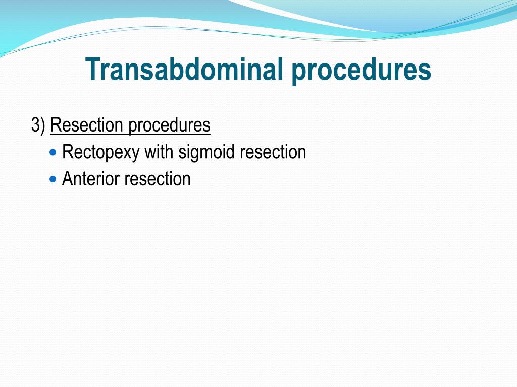Ppt Rectal Prolapse And Its Laparoscopic Management A Video
