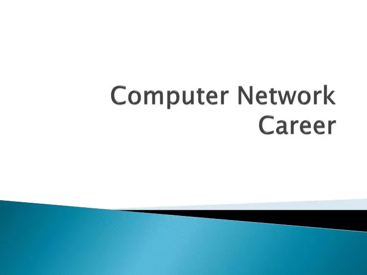 PPT - Computer Network Career PowerPoint Presentation, free download ...