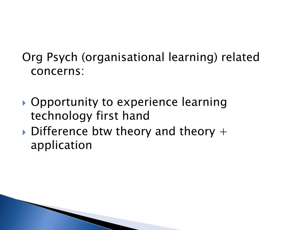 PPT - Suki Goodman Section of Organisational Psychology School of ...