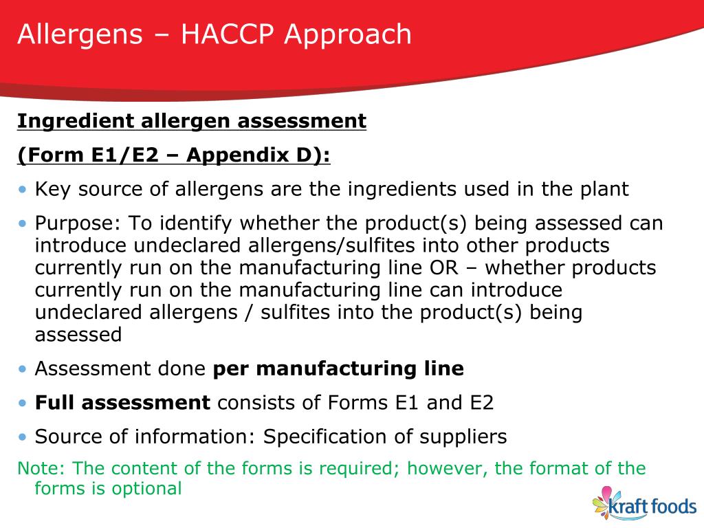 PPT - Kraft Foods Supplier Quality and Food Safety Forum PowerPoint ...