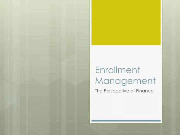 PPT - Enrollment Management PowerPoint Presentation, free download - ID ...