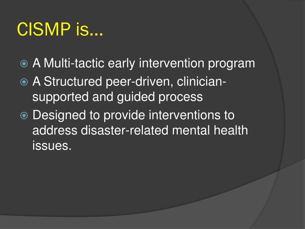 PPT - Critical Incident Stress Management (CISM) PowerPoint ...