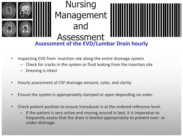 PPT - Care of the Patient with an EVD or Lumbar Drain PowerPoint ...