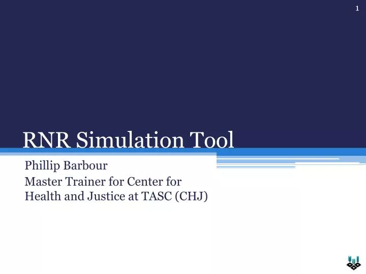 PPT - RNR Simulation Tool PowerPoint Presentation, free download - ID ...