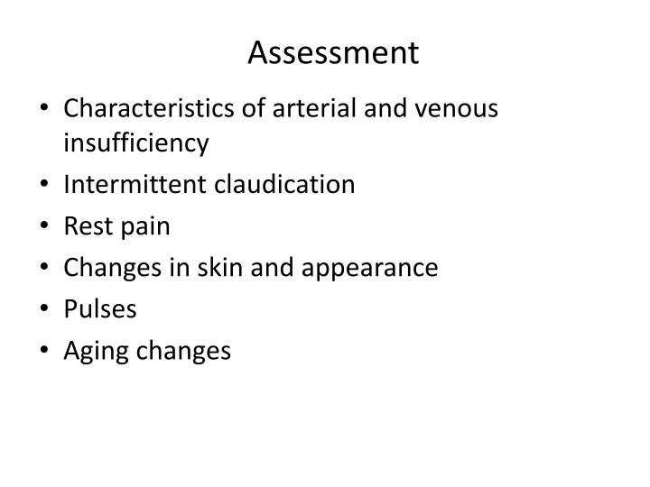 PPT - Assessment and Management of Patients With Vascular Disorders and ...