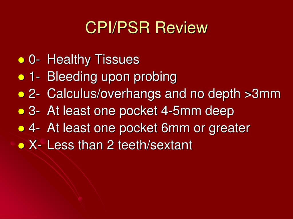 PPT - Periodontal Diagnoses and Treatment Planning PowerPoint ...