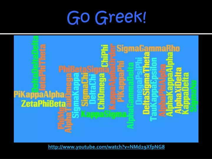 PPT - Go Greek! PowerPoint Presentation, free download - ID:1573840