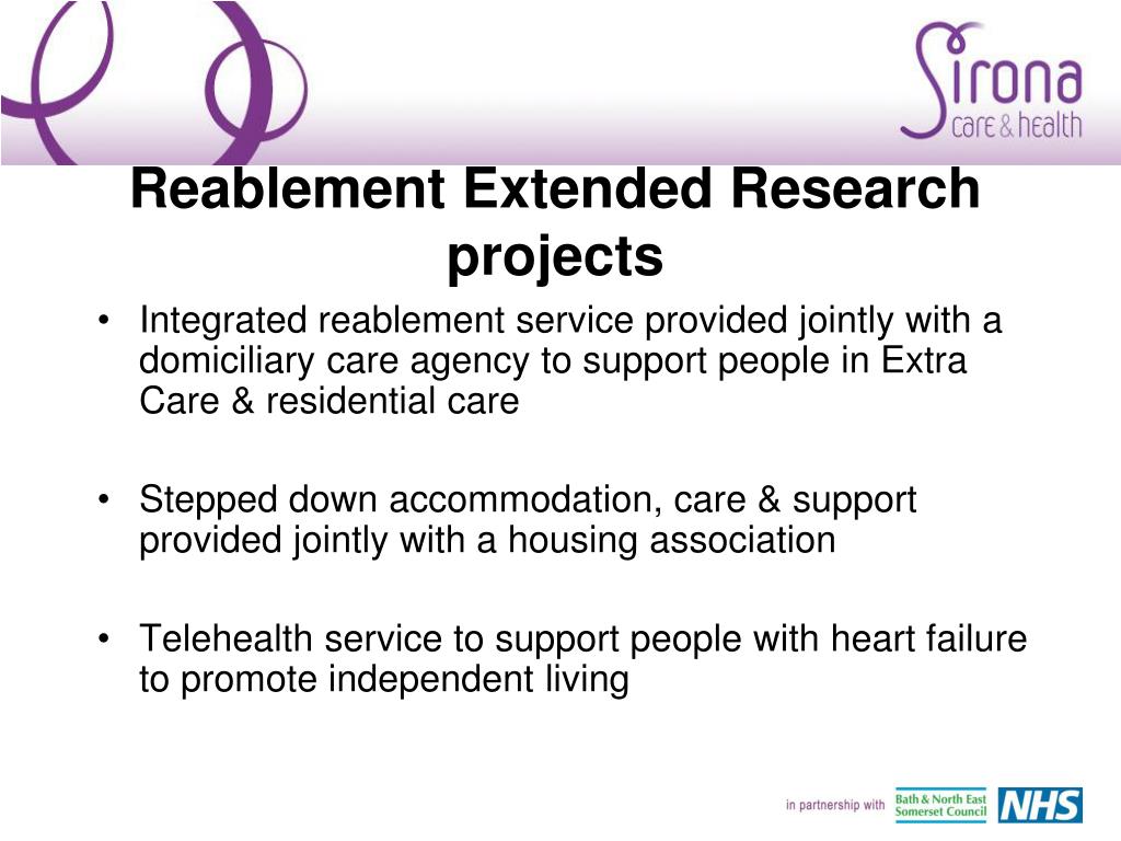 PPT - Commissioning & Delivering Re- ablement & Rehabilitation within a ...