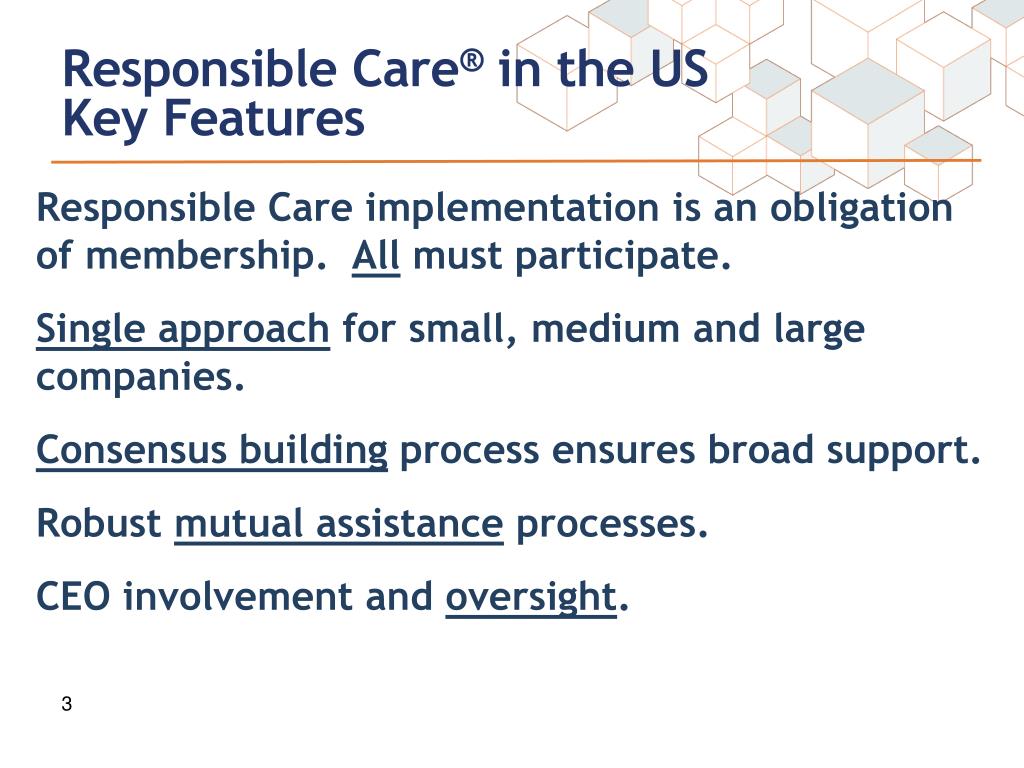 PPT - American Chemistry Council Responsible Care ® Evolution ...