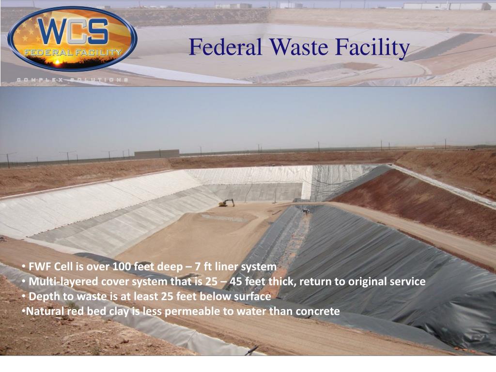 PPT - The NEW Federal Waste Facility – WCS September 24, 2013 ...