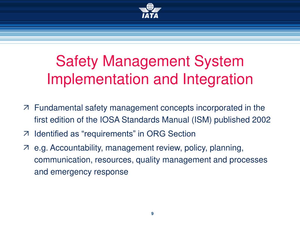 PPT - Tony Houston Assistant Director, Safety & Flight Operations IATA ...