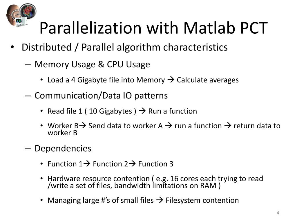 Ppt Parallelization With The Matlab® Distributed Computing Server Mdcs Cbi Cluster