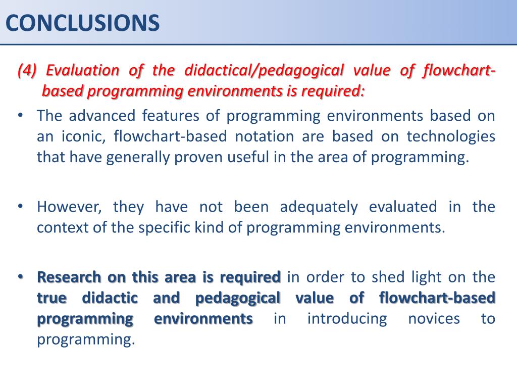 Ppt Using Flowchart Based Programming Environments For Simplifying Programming And Software
