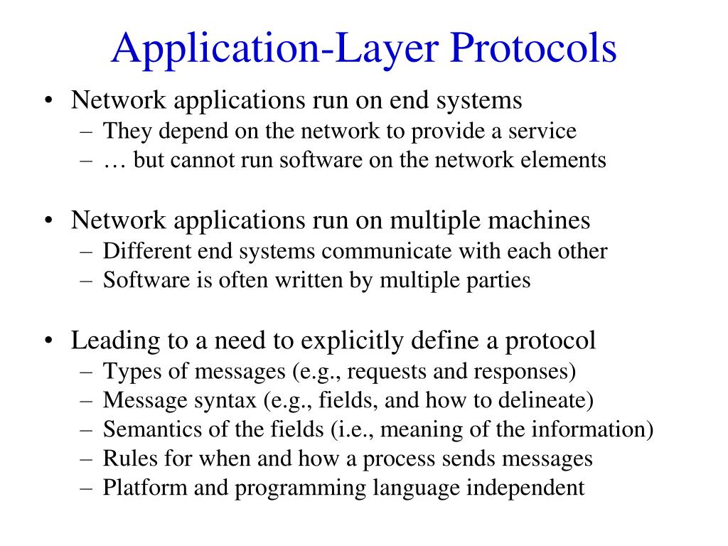 Ppt Compsci 356 Computer Network Architectures Lecture 23 Application Layer Protocols 4151