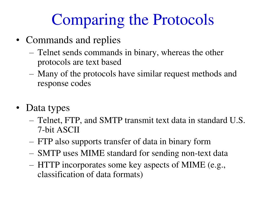 Ppt Compsci 356 Computer Network Architectures Lecture 23 Application Layer Protocols