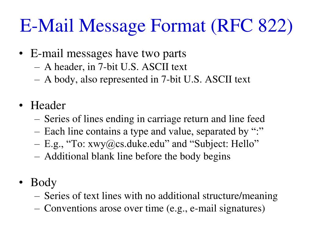 Ppt Compsci 356 Computer Network Architectures Lecture 23 Application Layer Protocols